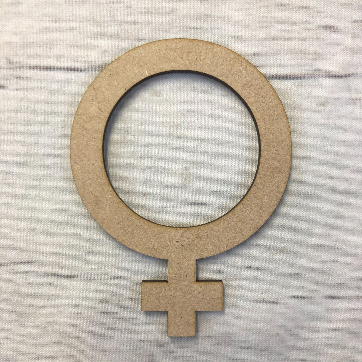 Gender Symbol - Female - Wooden Bases for DIY Art and Craft Projects ...