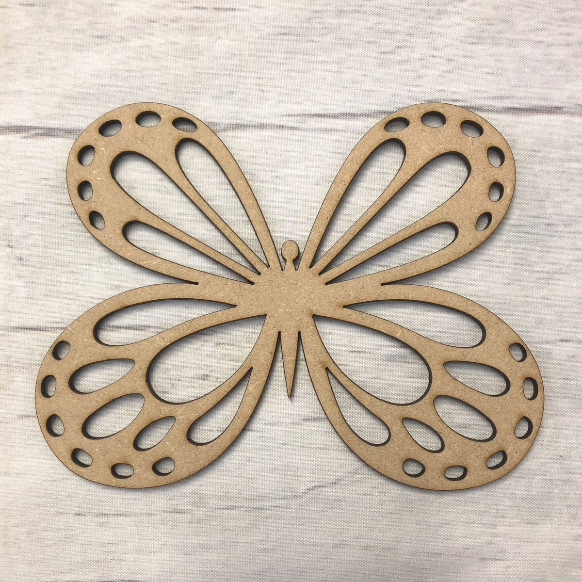 Butterfly - Detailed 4 - Animal-themed Wooden Bases for DIY Art and ...