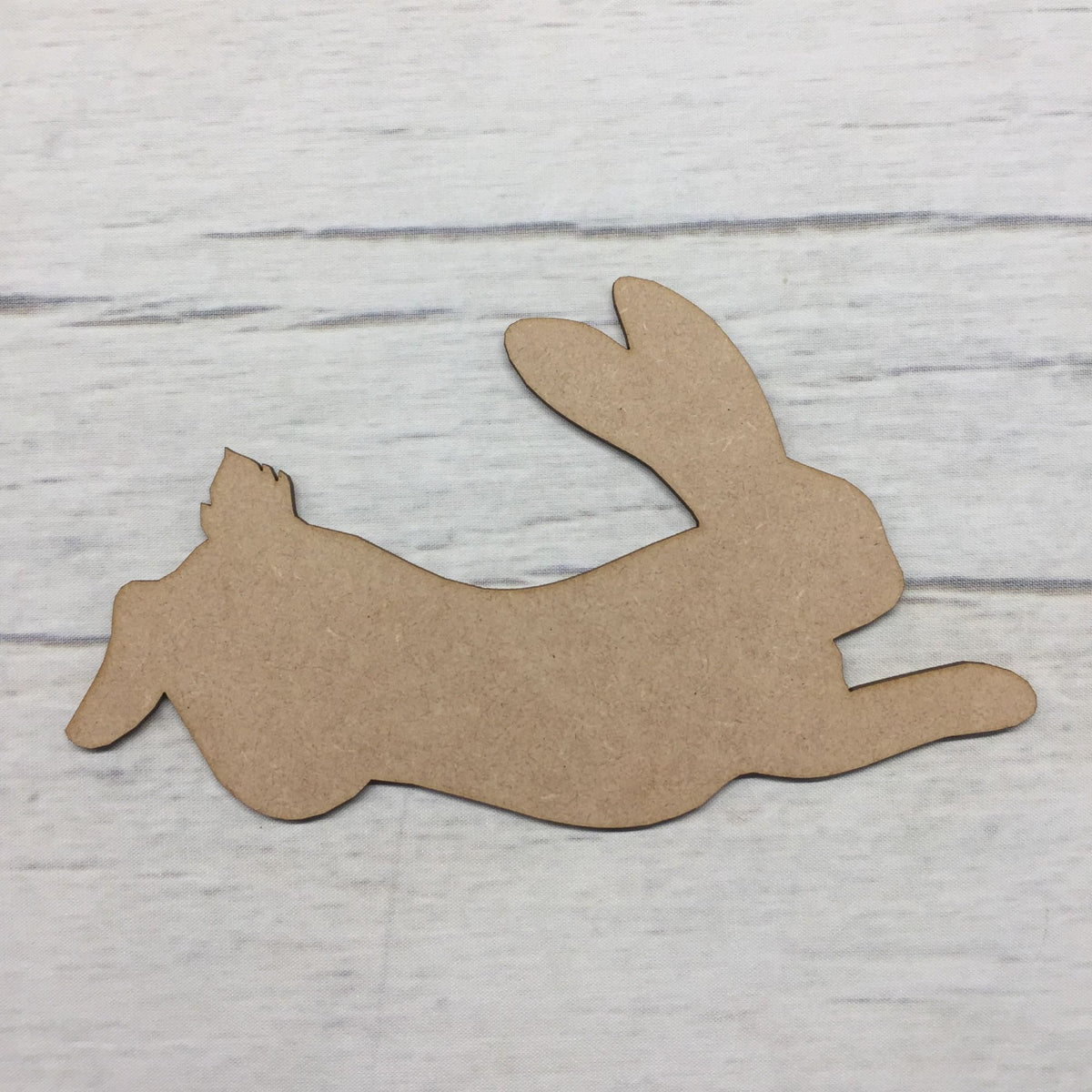 Rabbit 6 - Animal-themed Wooden Bases for DIY Art and Craft Projects ...