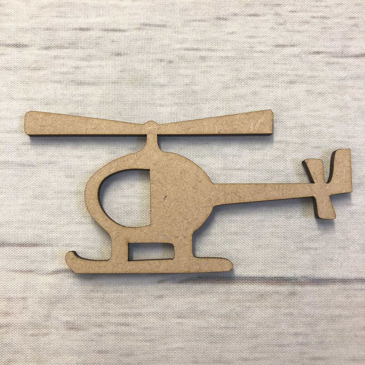 Helicopter - Vehicle-themed Wooden Bases for DIY Transport Crafts ...