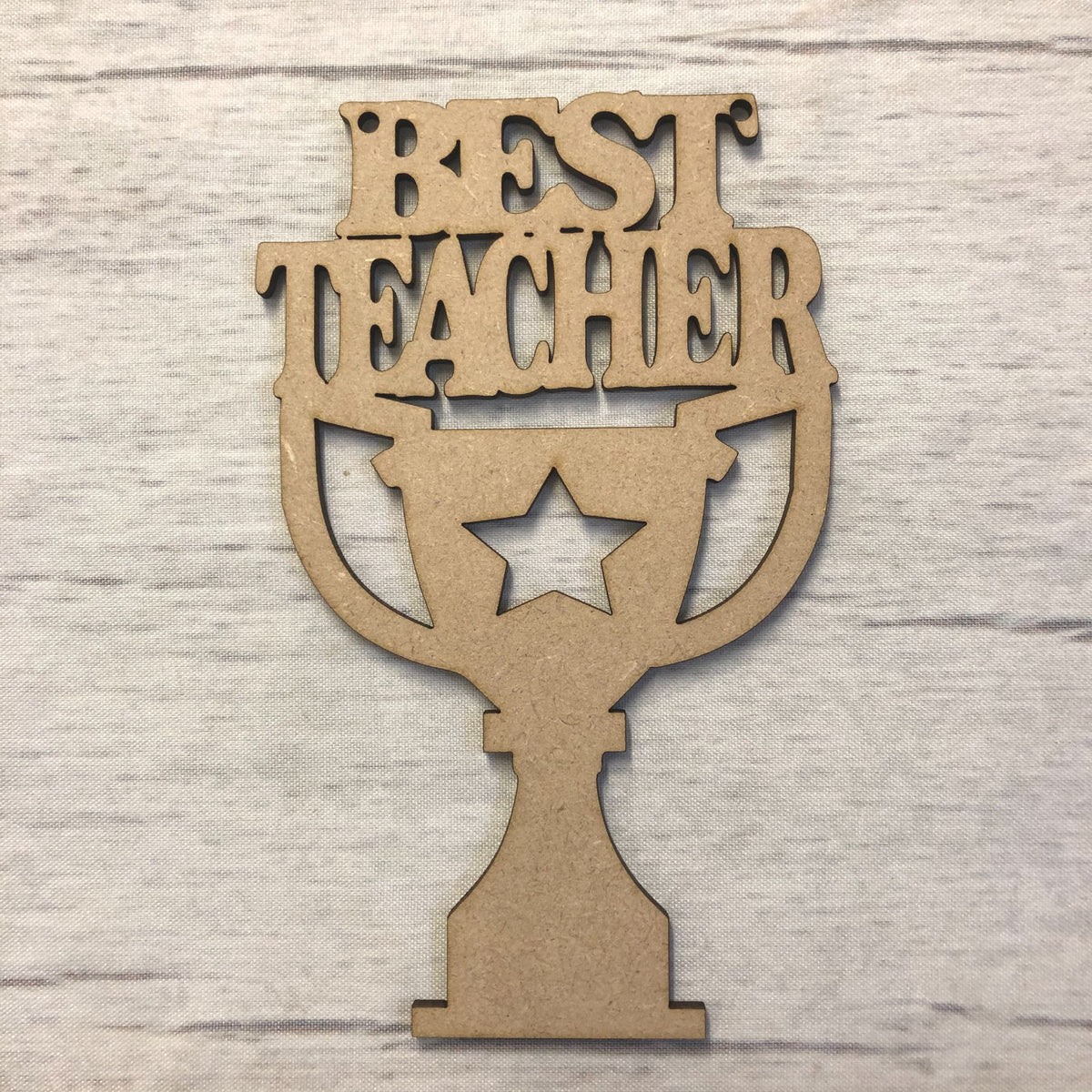 Best Teacher Trophy - Wooden Bases for DIY Art and Craft Projects ...