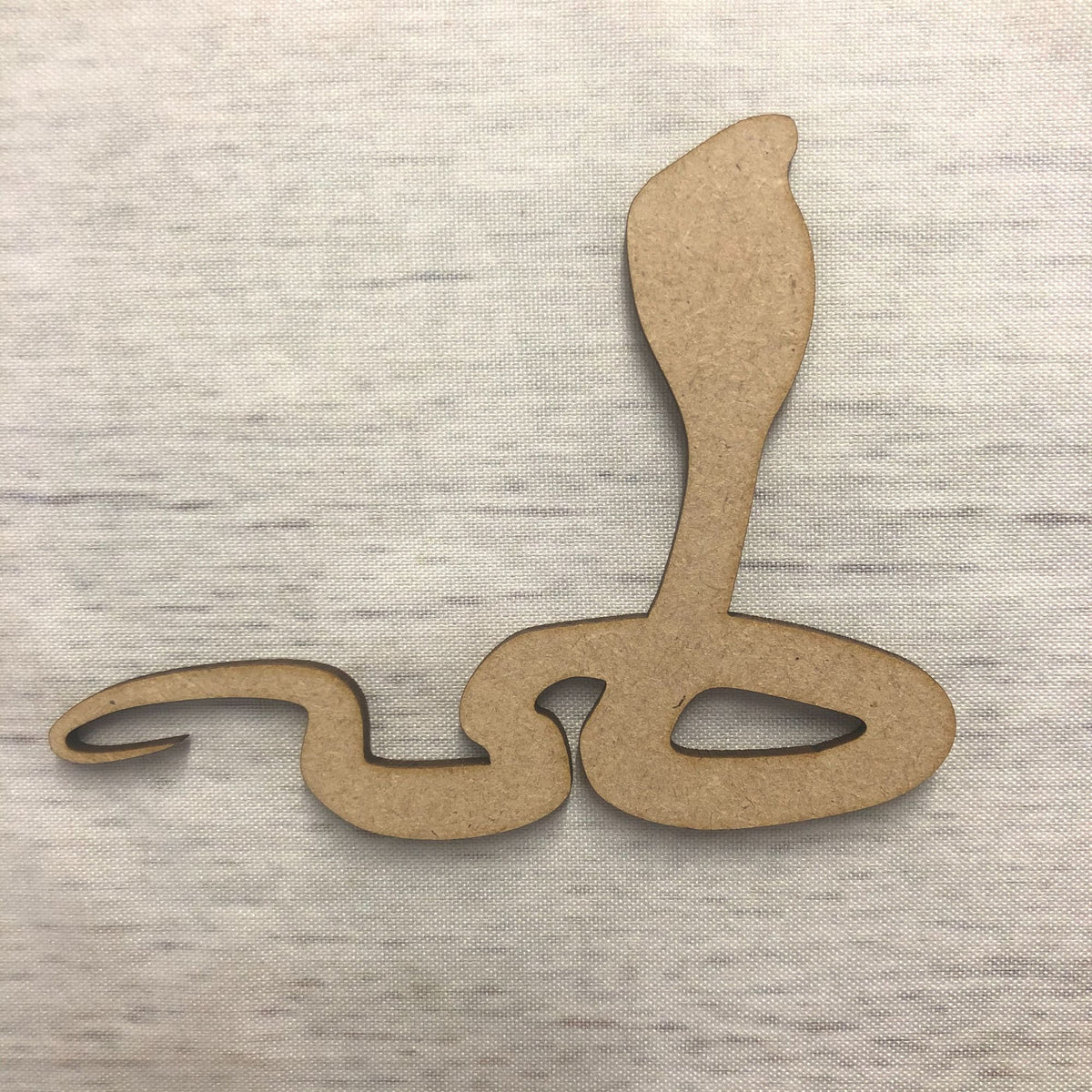 Snake 1 - Animal-themed Wooden Bases for DIY Art and Craft Projects ...