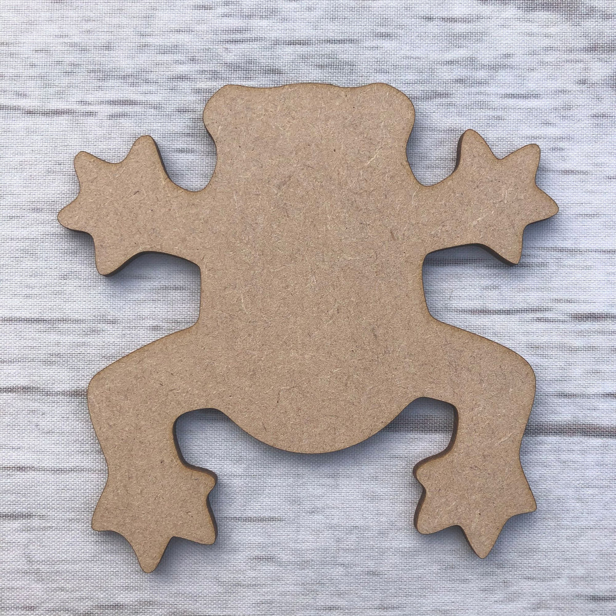 Frog 1 - Animal-themed Wooden Bases for DIY Art and Craft Projects ...