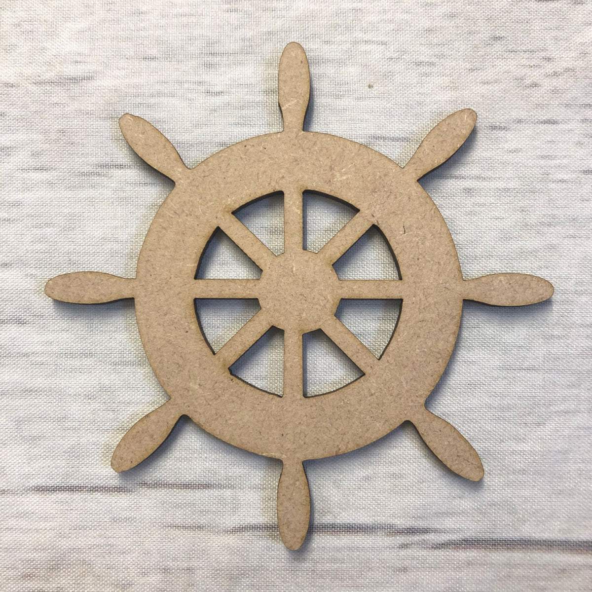Ships wheel - Coastal Wooden Bases for DIY Seaside Art and Craft ...