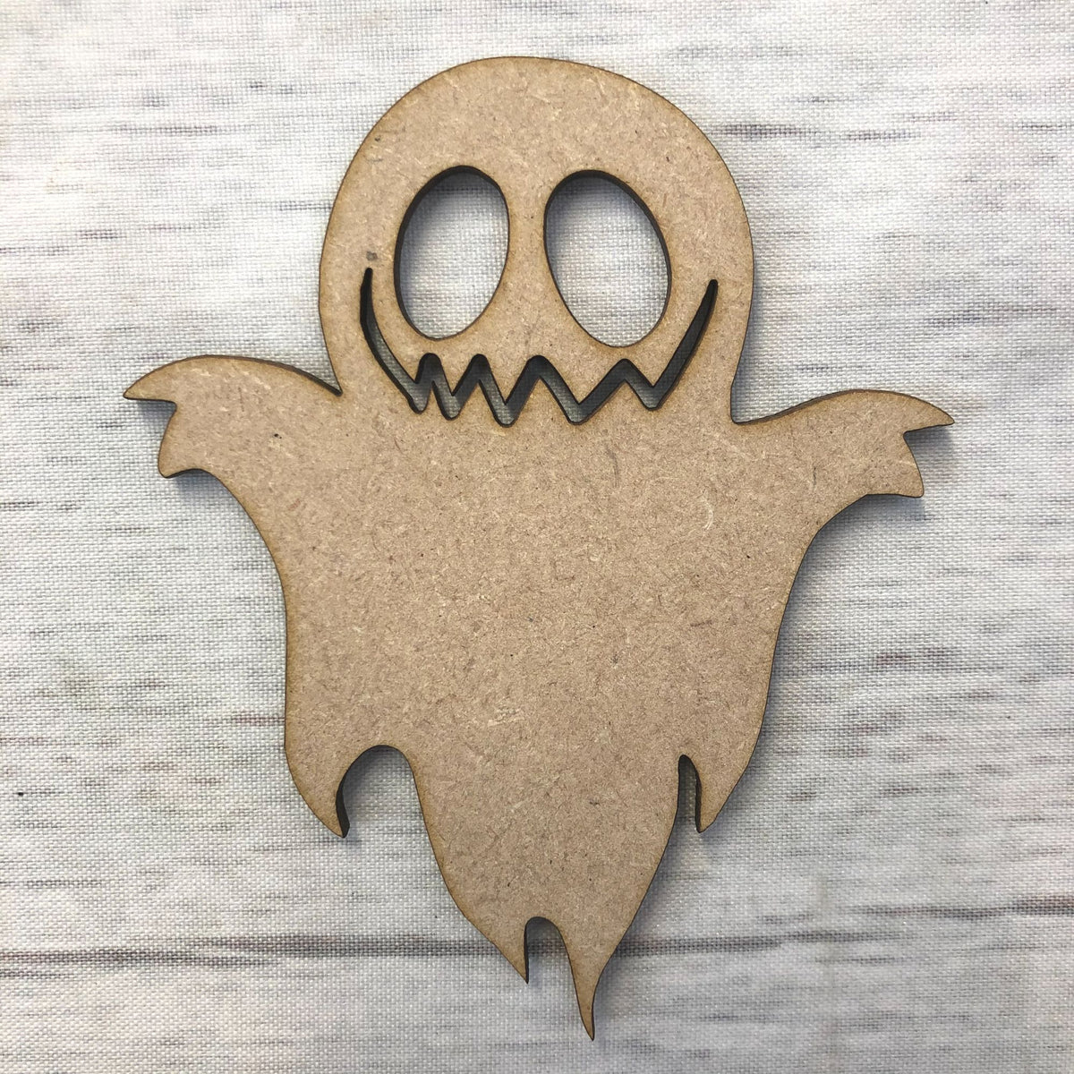 Ghost 2 - Halloween-ready Wooden Bases for DIY Spooky Decor - Various ...