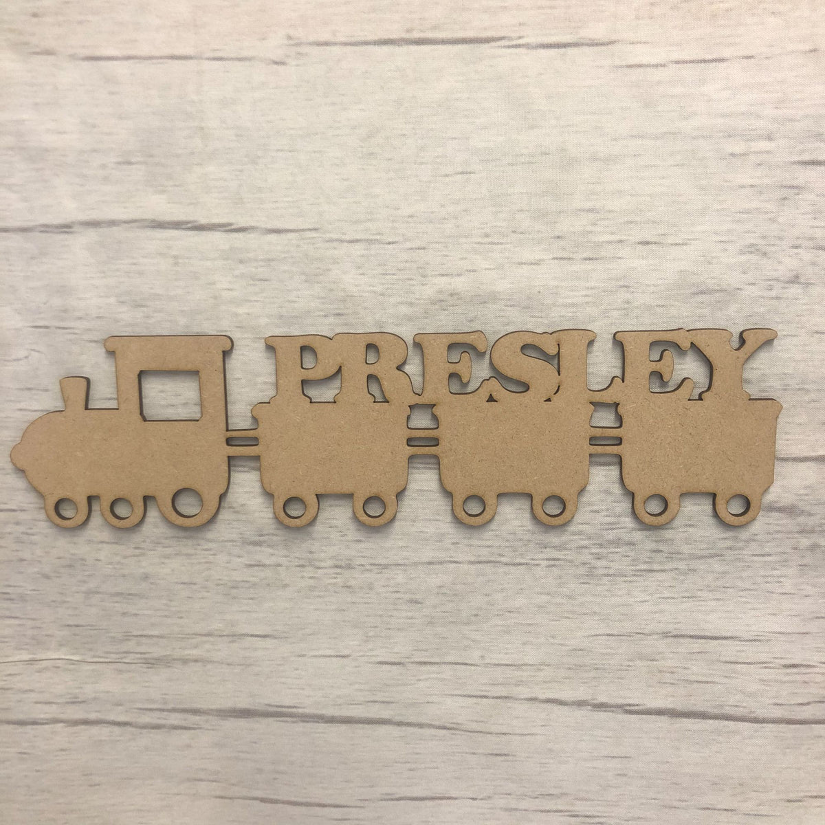Door plaque - Train Name Plaque - Customised - Wooden Bases for DIY Art ...