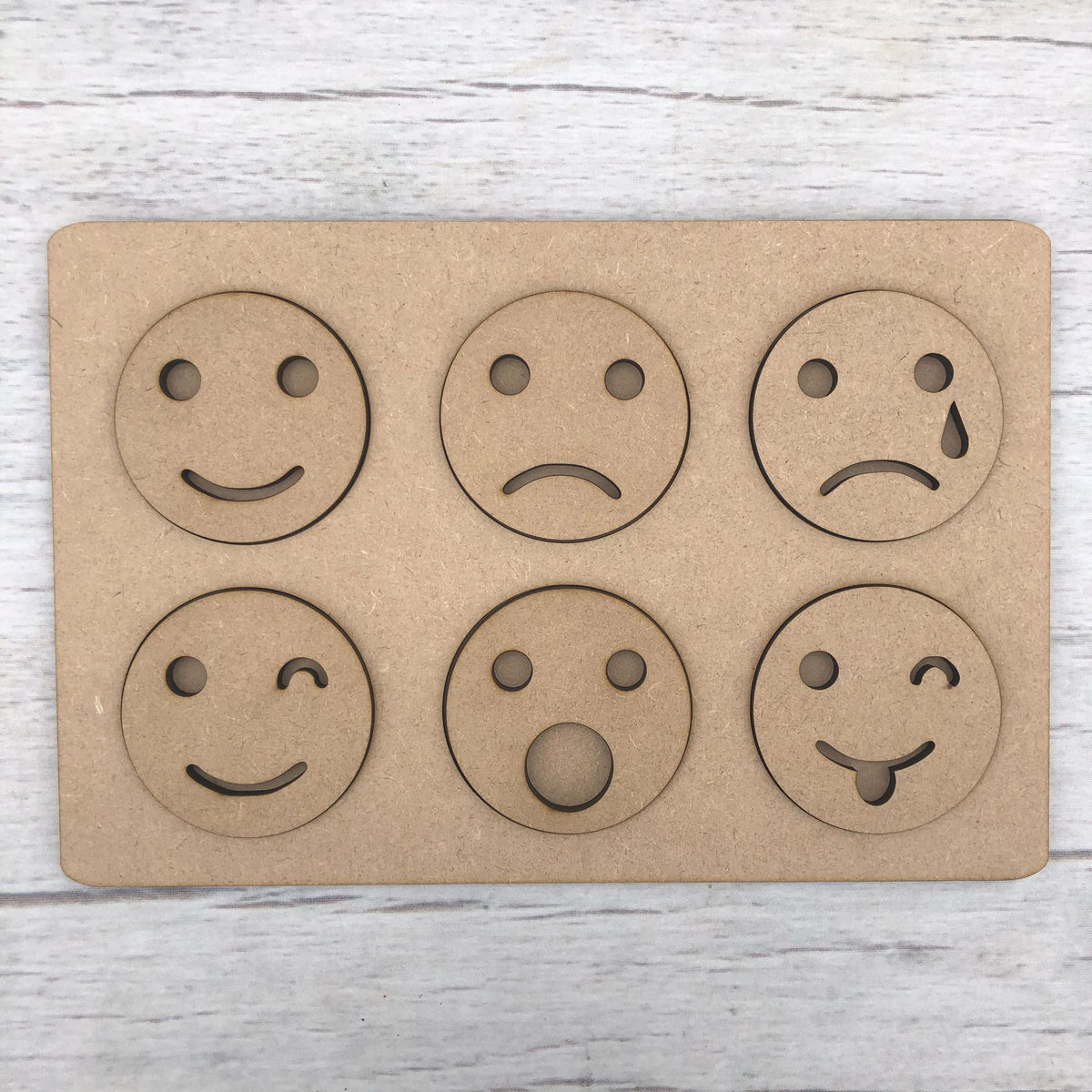 Faces Jigsaw - Learning-inspired Wooden Bases for DIY Educational Art ...