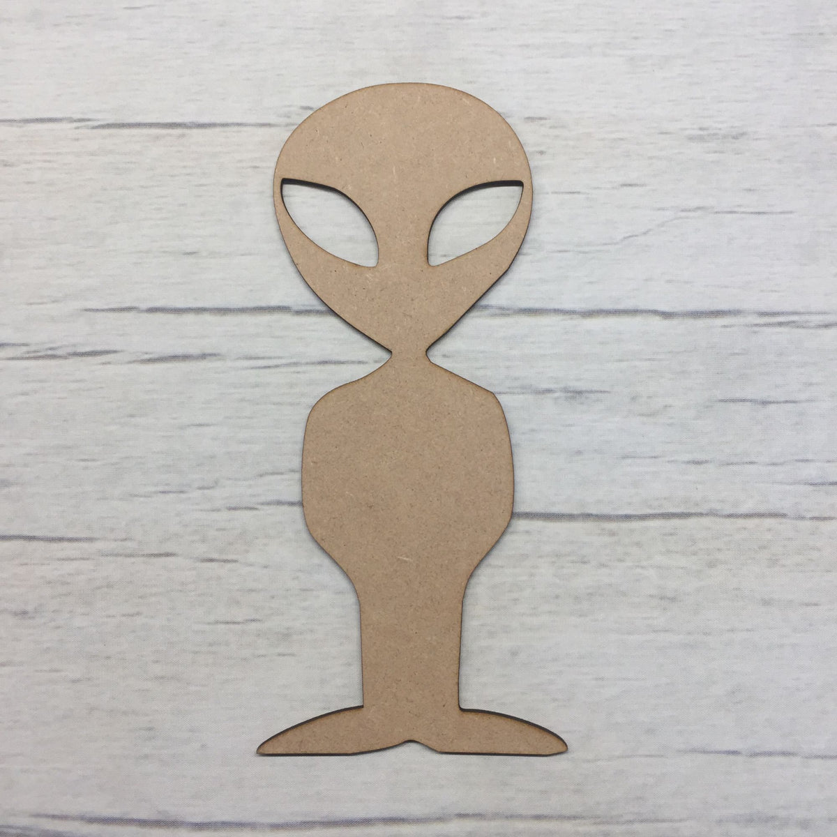 Alien - Halloween-ready Wooden Bases for DIY Spooky Decor - Various ...
