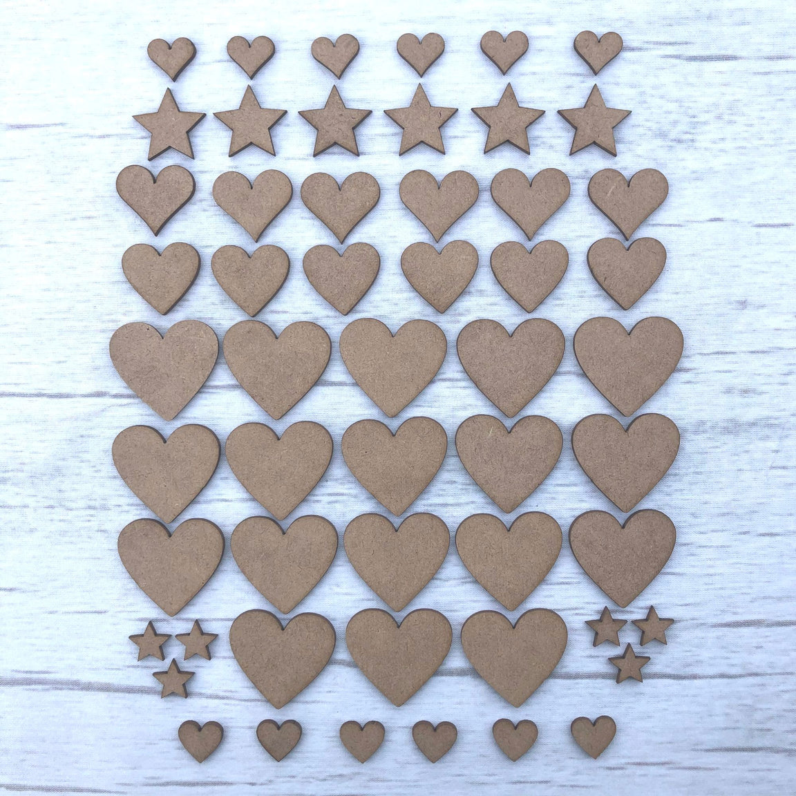 Woodshapes, Wooden Craft Shapes, MDF Acrylic Letters, Cutouts & Blanks