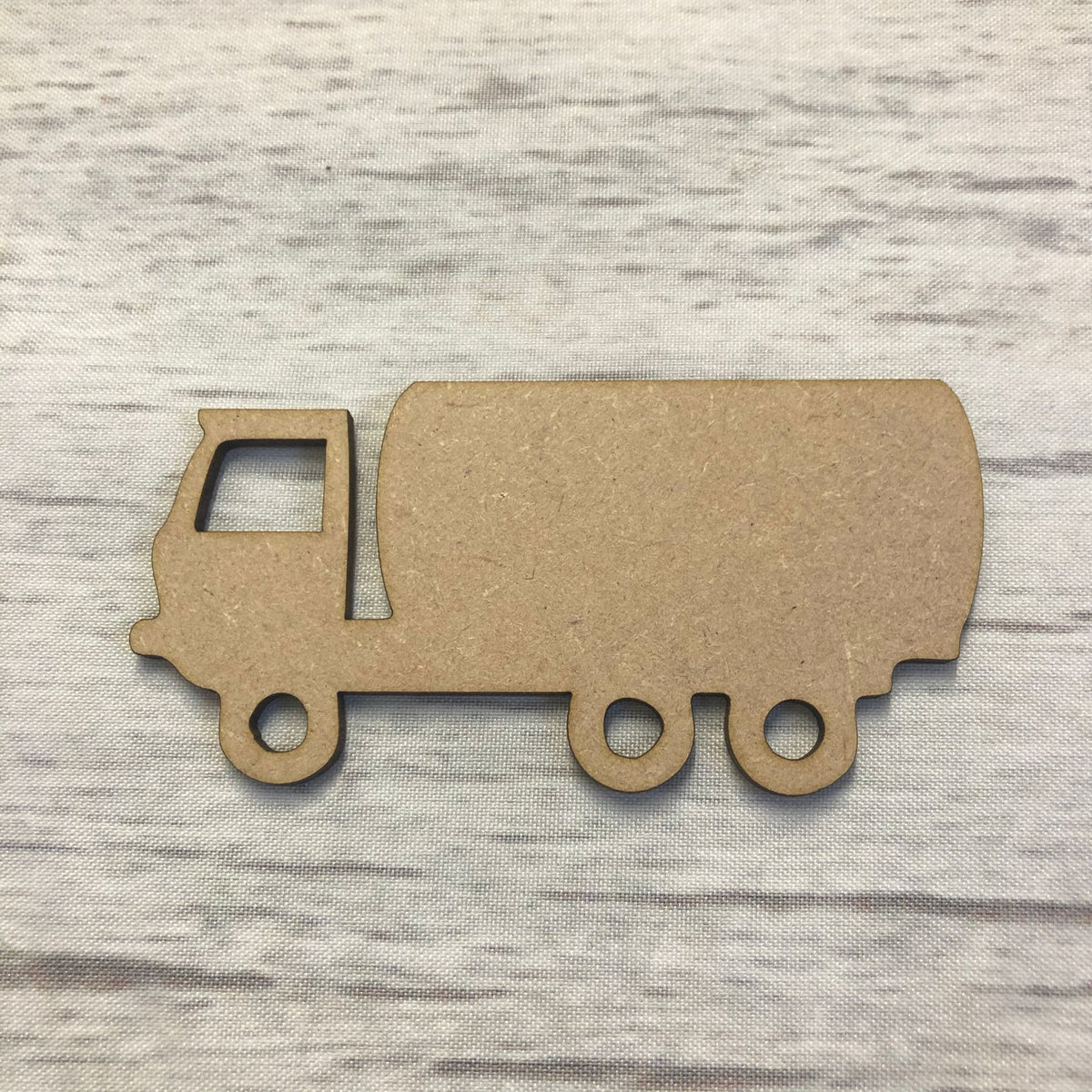Lorry - Vehicle-themed Wooden Bases for DIY Transport Crafts - Various ...