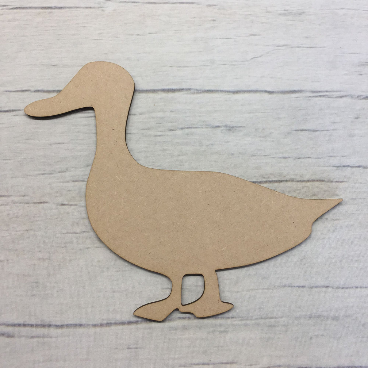 Duck 2 - Animal-themed Wooden Bases for DIY Art and Craft Projects ...